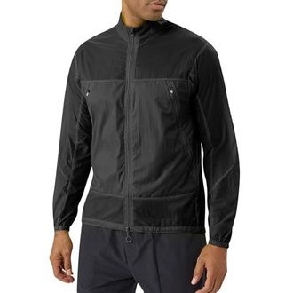 Generic Veste de protection solaire UPF 50+ pour homme, légère, athlétique, UV, douce et respirante, fermeture éclair, haut à manches longues SPF décontracté,