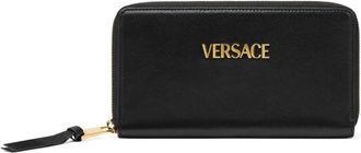 Versace Langes Tag Portemonnaie - Schwarz