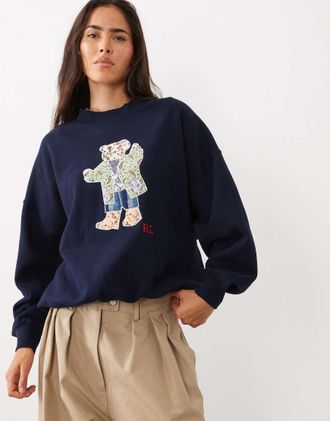 Polo Ralph Lauren Polo Bear Sweatshirt in Marineblau