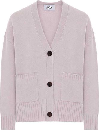 Alpha Studio Cardigan - Violet Clair