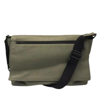 Coach Pre-owned Leder-Umh&auml;ngetasche - - Pre-owned - Damen - Gr&uuml;n - ONE SIZE