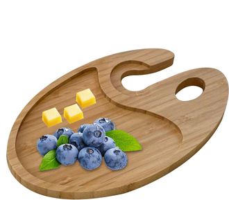 Generic Vorspeisen-Weinhalter-Teller - Cocktail-Charcuterie-Teller, Wein, Glasaufsatz aus | Serviertablett mit Weinhalter, Serviertablett, Glashalter, kleines