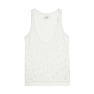 Zadig&Voltaire Jossy Tank Top - - Tops - Damen - Wei&szlig; - S