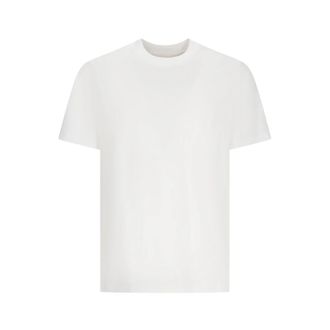 Jil Sander Einfaches Rundhals-T-Shirt - - Tops - Herren - Wei&szlig; - S