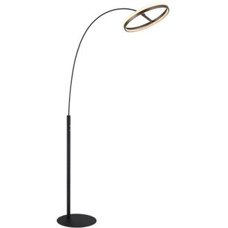 Globo Lighting Globo Lighting - Lampadaire Arc lampadaire lampe de salon noir variateur tactile led h 190,4 cm
