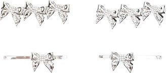 Alessandra Rich Set aus vier Haarnadeln