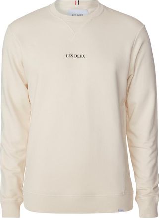 Les Deux Robustes Sweatshirt mit kleinem Logo-Print in