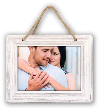 ZEP S.r.l. Breton Holzbilderrahmen, Holz, Weiß, Für Bildformat 13 x 18 cm