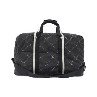 Chanel unisex, Pre-owned, Noir, Taille: ONE Size Sac Week-end en Nylon Pre-owned