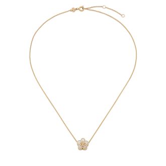 Tory Burch Halskette Tory Burch Kira Flower 158996 Goldfarben