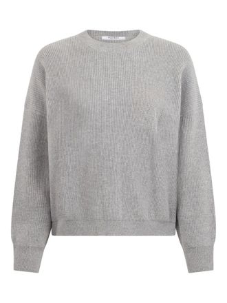 PESERICO Pullover mit rundem Ausschnitt - Grau
