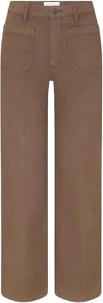 Frame Denim Femme, Pantalons, Brun, Taille: W28 Le Pantalon Large Raffin&eacute;