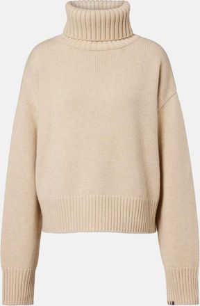 Extreme Cashmere Rollkragenpullover N&deg;434 Crop Xtra aus Kaschmir