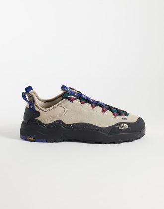 The North Face Clyffe Trek sneakers blanches et bleu sarcelle