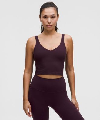 lululemon Align Tanktop f&uuml;r Frauen - Gr&ouml;&szlig;e 14 in Black Plum