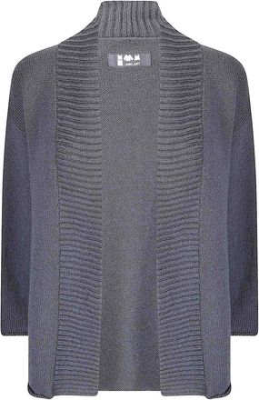Labo.art Labo. Art Cardigan - Gris Fonc&eacute;