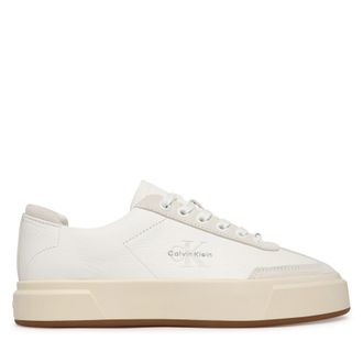 Calvin Klein Sneakers Calvin Klein Basket Cups Lup Wt Lth Su HW0HW02984 Wei&szlig;