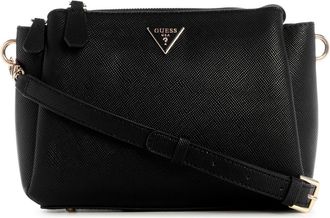 Guess Noelle II Tri Comp Crossbody Bag Black