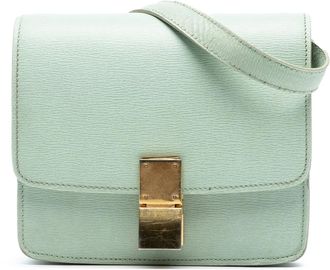 Celine Hobo Bags - Small Calfskin Classic Box - Gr. unisize - in Grün - für Damen