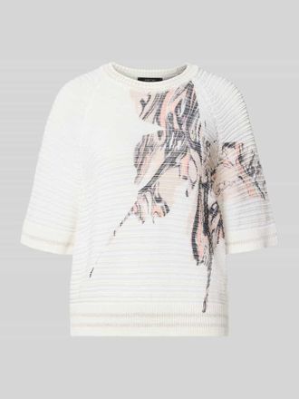 Marc Cain Strickshirt mit Rundhalsausschnitt