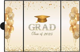 Generico Abschlussbuch zum Unterschreiben 2025, Abschluss-Gästebuch 2025, Klasse 2025, Glückwunschbuch, Abschlussball-Paddel für Klassenkameraden von Schülern 