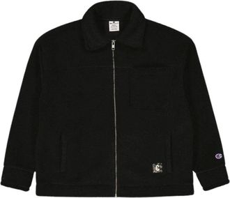 Champion Femme, Vestes, Noir, Taille: 36 FR Manteaux