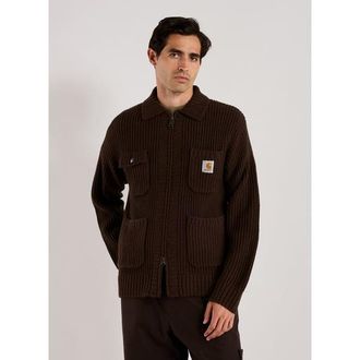 Carhartt Work in Progress Pull col classique zipp&eacute;
