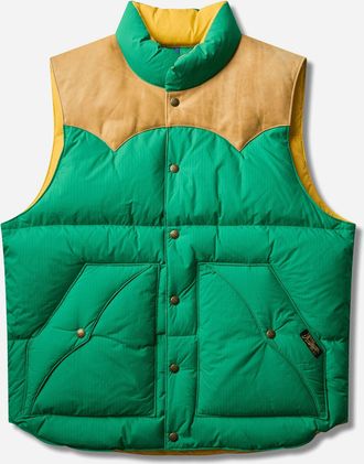 Polo Ralph Lauren Men s Leather-Yoke Down Waistcoat Stem