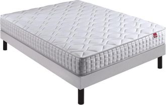 Ep&eacute;da Ensemble Epeda DISTINCT 2 + Sommier Escale + pieds 90x190 Ressorts