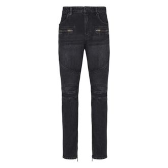 Balmain Biker Jeans - - Jeans - Herren - Schwarzk - W32