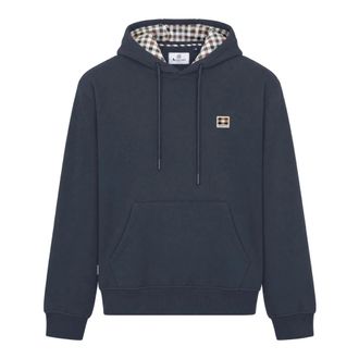 Aquascutum SweaT-shirts Aquascutum - Homme - Sweatshirts et sweats &agrave; capuche - Bleu - Taille: M