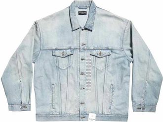 Balenciaga Jeansjacke - Blau