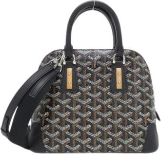 Goyard Pre-owned Sac Vendome Mini en toile enduite - Femme - Pre-owned - Brun - Taille: ONE Size