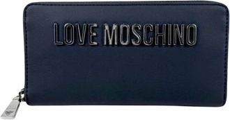 Love Moschino Femme, Accessoires, Noir, Taille: ONE Size Zip Around Wallet