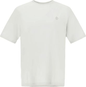 Herno Homme, Tops, Gris, Taille: XL T-shirt en coton avec logo brod&eacute;