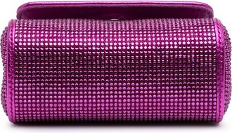 Dolce & Gabbana Hobo Bags - Mini Crystal Embellished Satin Sicily Bag - Gr. unisize - in Orange - für Damen