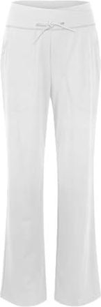 Generic Pantalon de yoga confortable et d&eacute;contract&eacute;, adapt&eacute; &agrave; toutes les saisons : printemps et hiver. Pantalon large pour femme, Blanc., XXL
