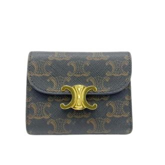 Celine Portefeuille Pre-owned (tri-fold) - Femme - Pre-owned - Brun - Taille: ONE Size