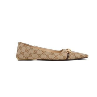 Gucci Vittoria Ballerinas - - Shoes - Damen - Beige - 39 1/2 EU