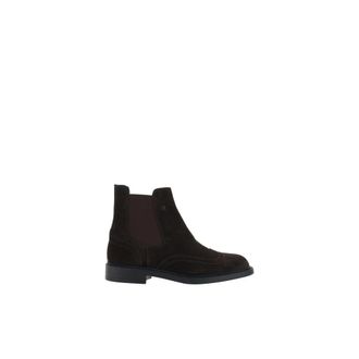 Fratelli Rossetti Suede Wingtip Chelsea Stiefel - - Shoes - Herren - Braun - 40 EU