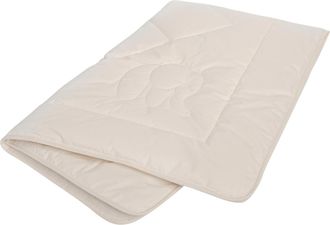 HEFEL Bio Timber Kinder- Bettdecke Kinderdecke Ganzjahresdecke Light 100 x 135 cm f&uuml;r Hausstauballergiker geeignet