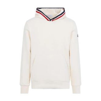 Moncler Hoodie Pullover - - Sweatshirts & Hoodies - Herren - Wei&szlig; - L