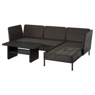 IKEA VITTSK&Auml;R 3er-Sitzgruppe