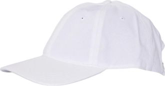 Lacoste unisex, Accessoires, Blanc, Taille: ONE Size Casquette en serg&eacute; de coton