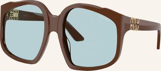 Miu Miu Sonnenbrille Mu a07s braun