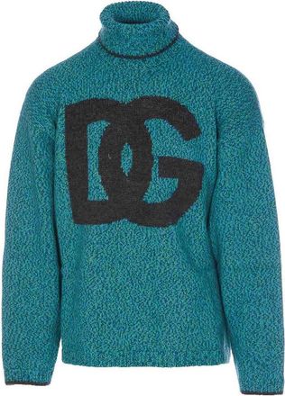 Dolce & Gabbana Rundhalspullover - Blau