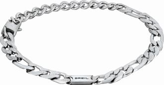 Breil Armband f&uuml;r M&auml;nner GROOVY Kollektion TJ1978 - Edelstahl Schmuck mit Metallverschluss - 22 cm L&auml;nge