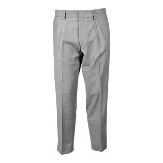 low brand Stilvolle Hose aus reiner Wolle - - Trousers - Herren - Grau - W31