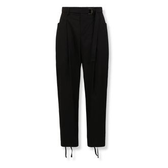 sacai Straight Hosen - - Trousers - Herren - Schwarzk - L