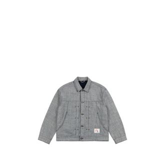 Dime Veste denim droite en coton